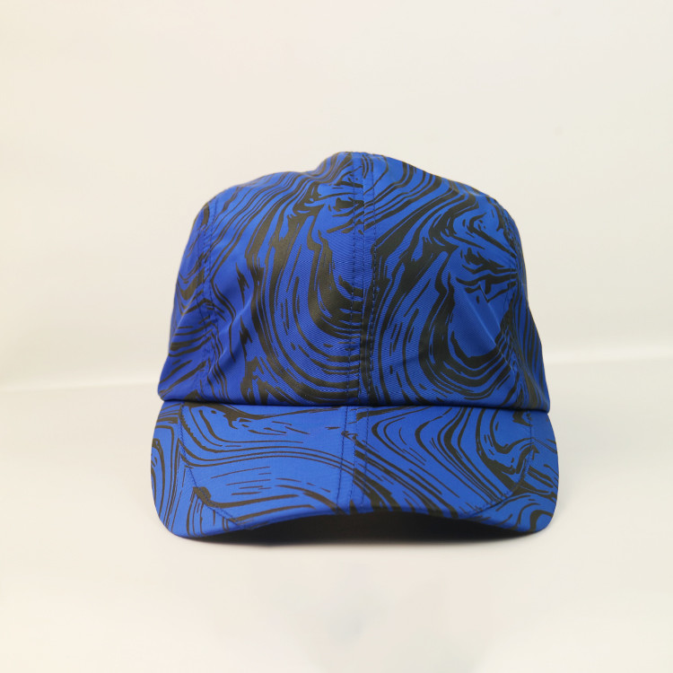 OEM/ODM sublimation pattern Breathable 100% polyester Running Hats Dry ...